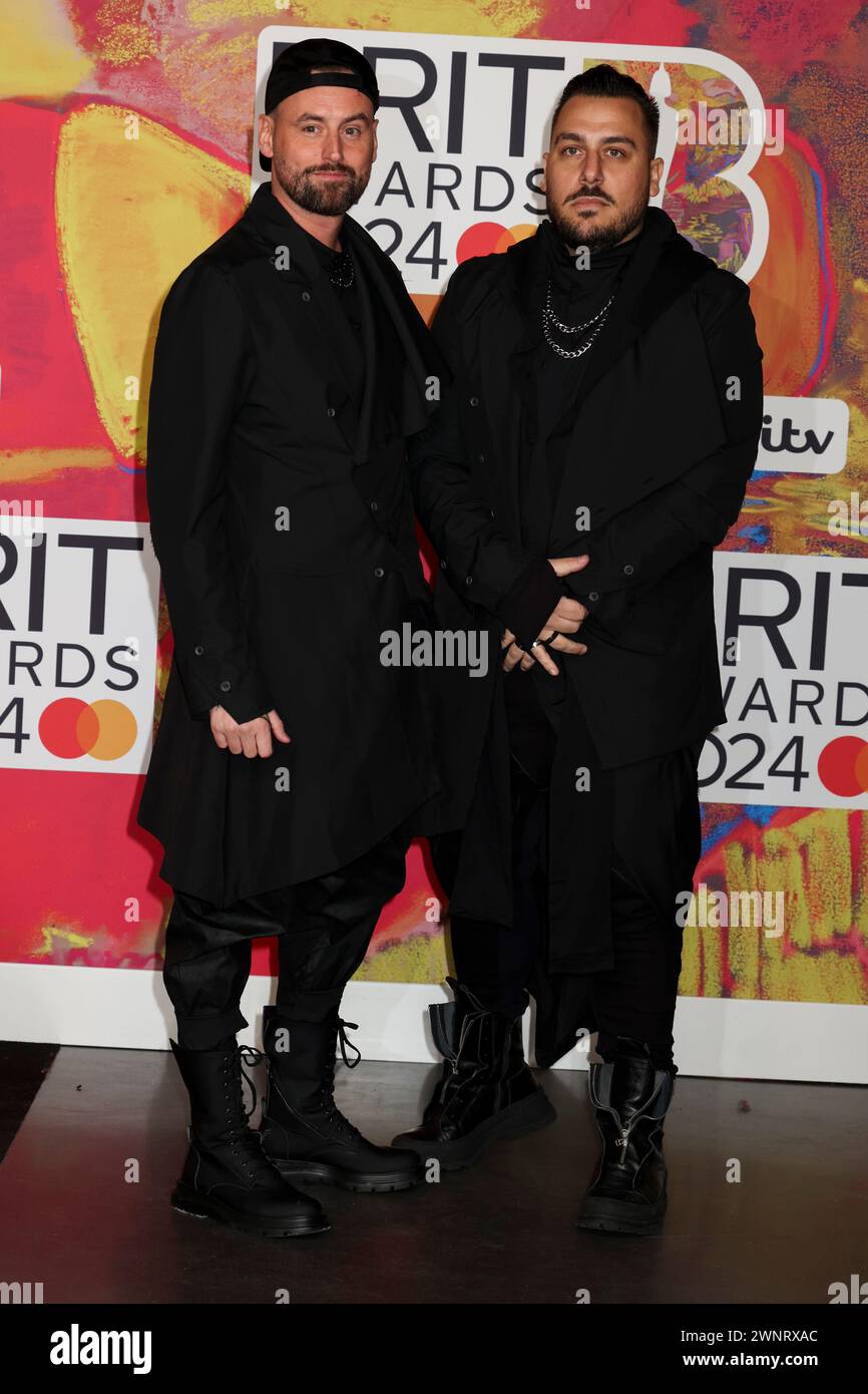 London, UK. 02nd Mar, 2024. Dan Creasy and Nikos Kalogerias of Switch ...