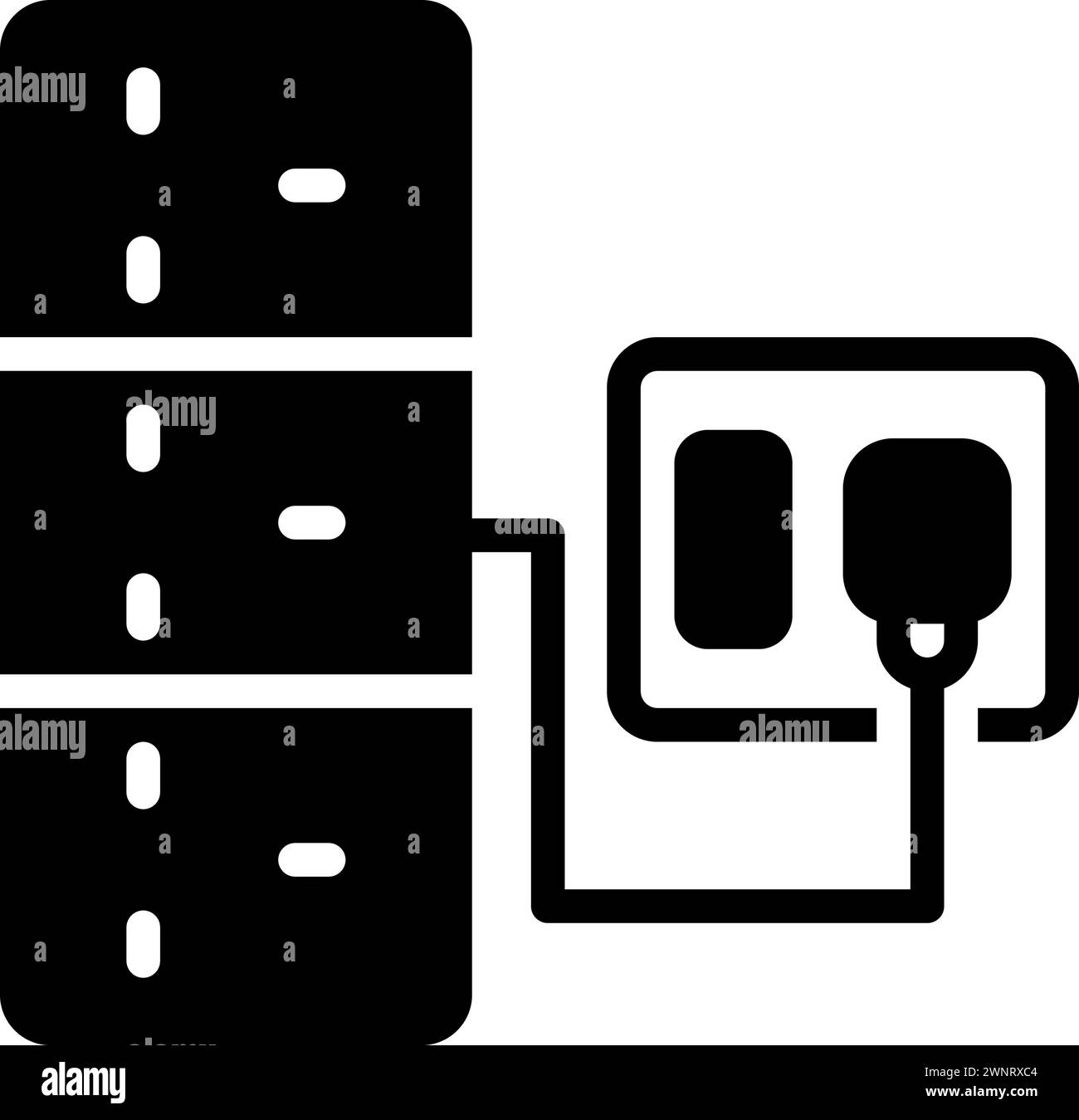 Icon for connectors,joiner Stock Vector Image & Art - Alamy