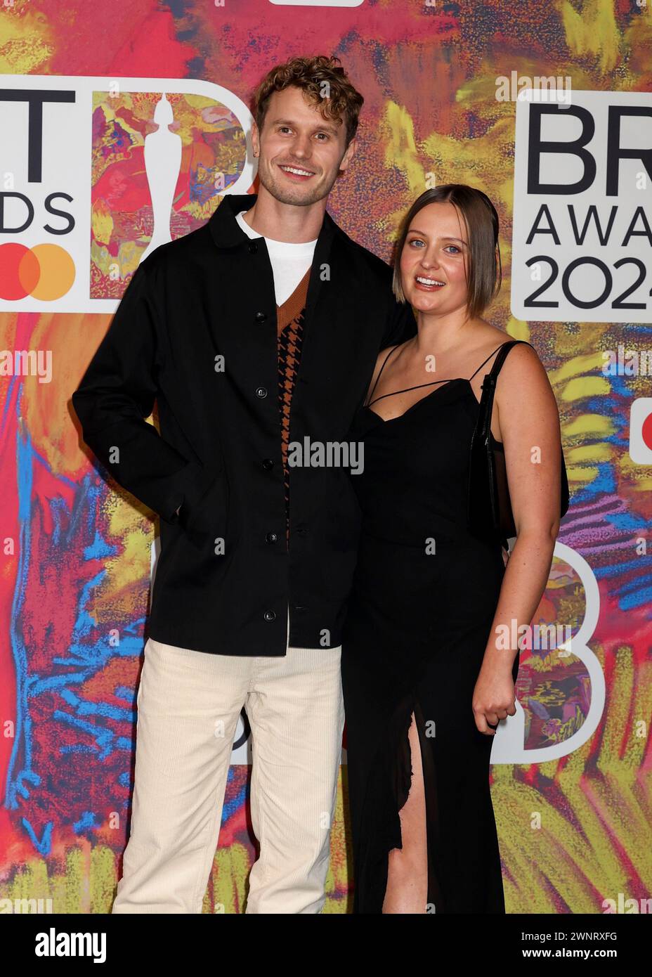 London, UK. 02nd Mar, 2024. Chris Jenks attends the BRIT Awards 2024 at ...