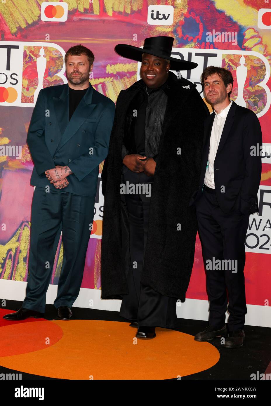 London, UK. 02nd Mar, 2024. Mark Boals, Jacob Lusk and Ari Balouzian of ...