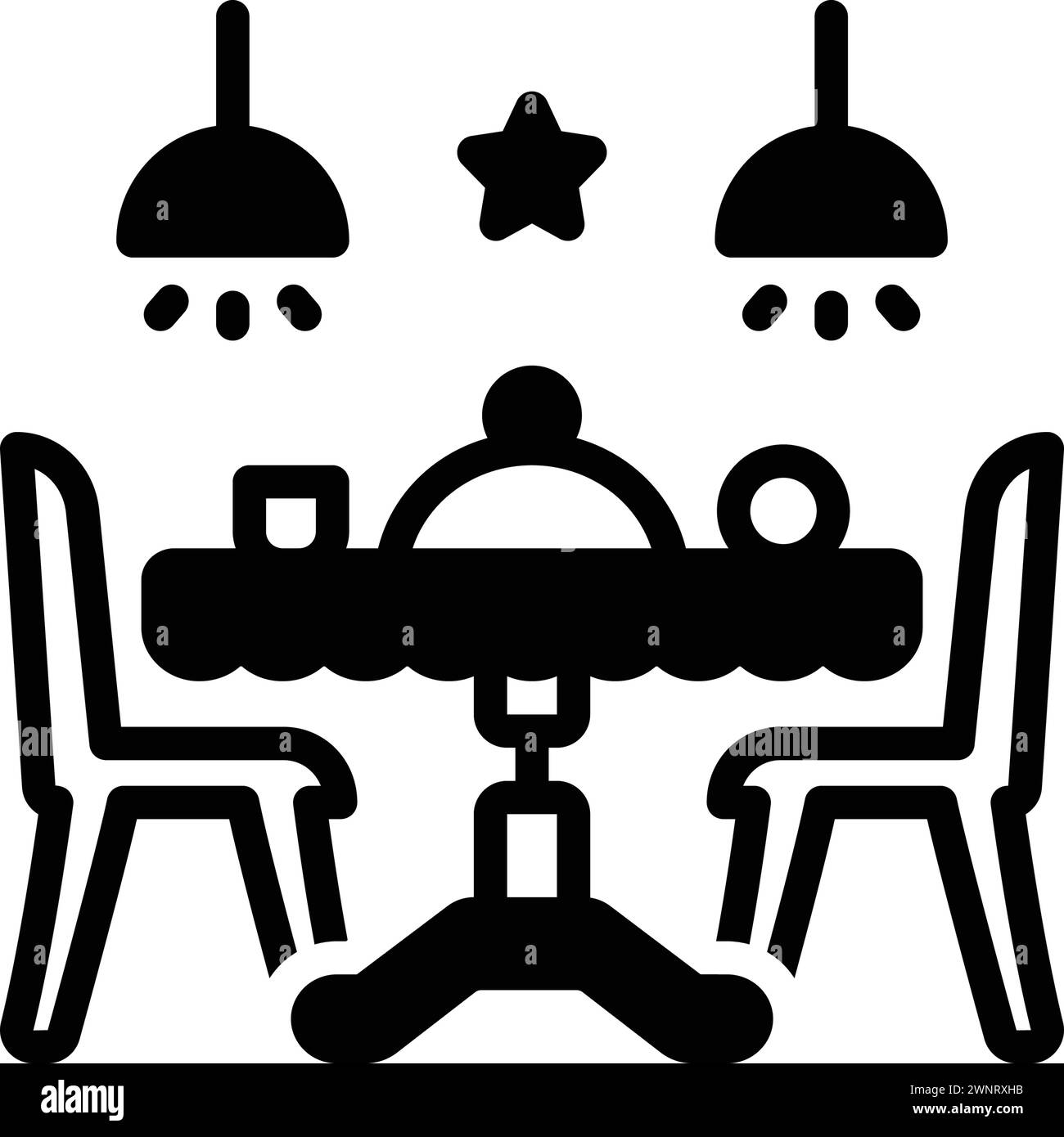 Dinner dine Stock Vector Images - Alamy