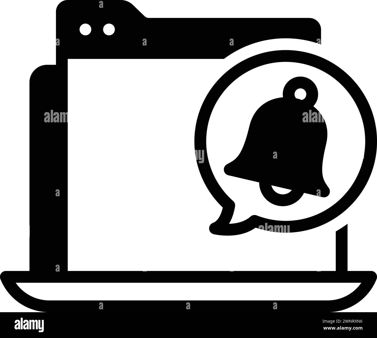 Notify Black and White Stock Photos & Images - Alamy