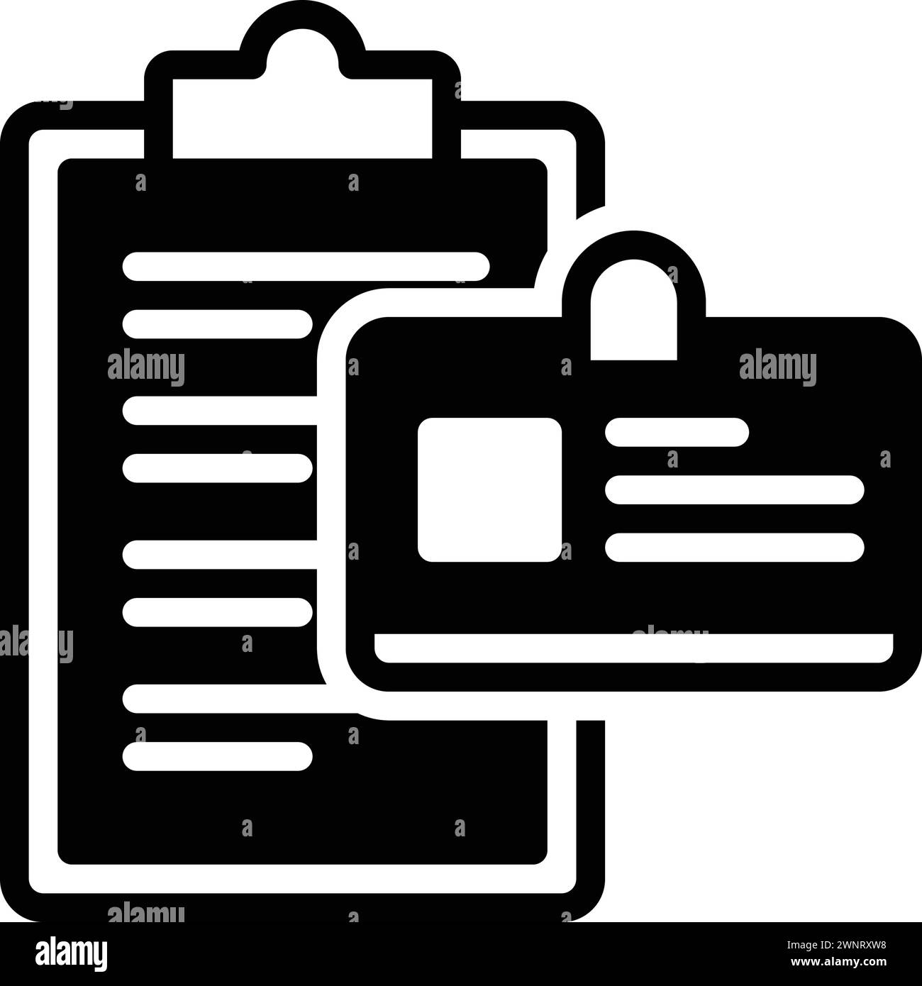 Evidence icon Stock Vector Images - Alamy