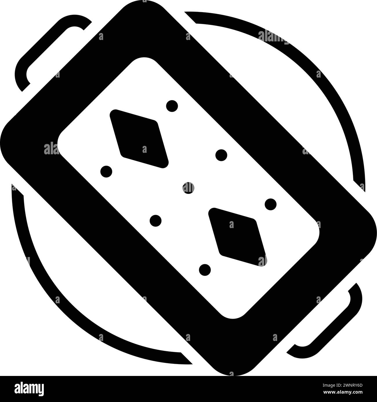 Salver shape Stock Vector Images - Alamy