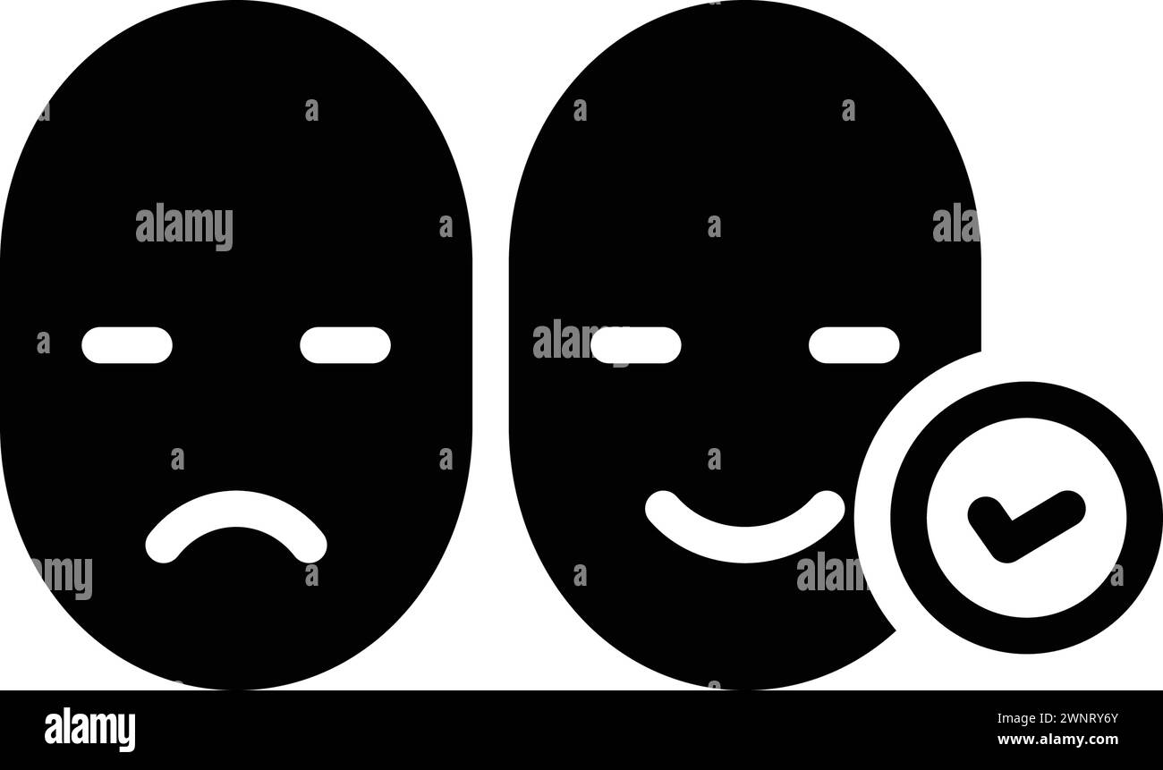 Icon for positive,happy Stock Vector Image & Art - Alamy