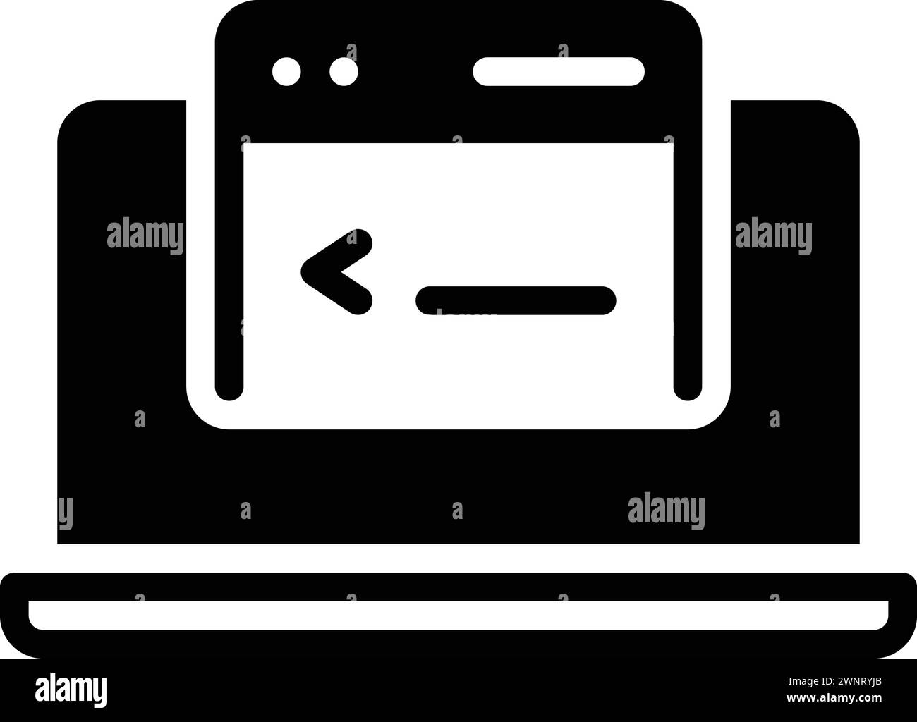 Icon for application,desktop Stock Vector Image & Art - Alamy