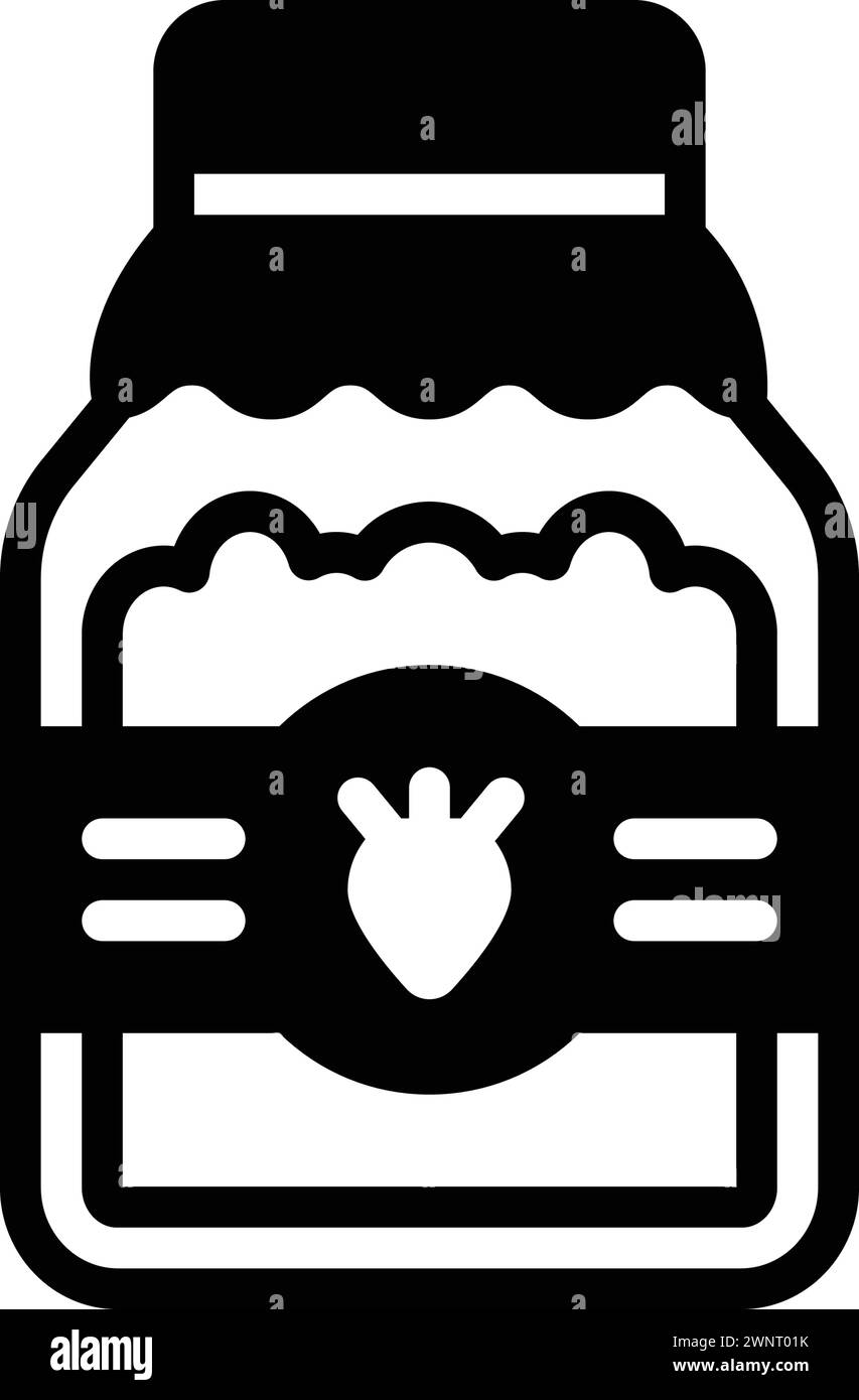 Icon for jam,homemade Stock Vector Image & Art - Alamy