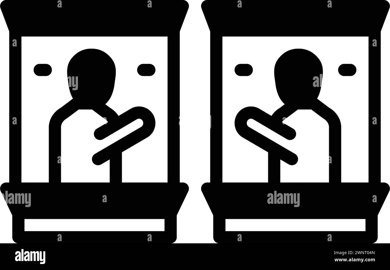 Icon for neighbors,neighboring Stock Vector Image & Art - Alamy