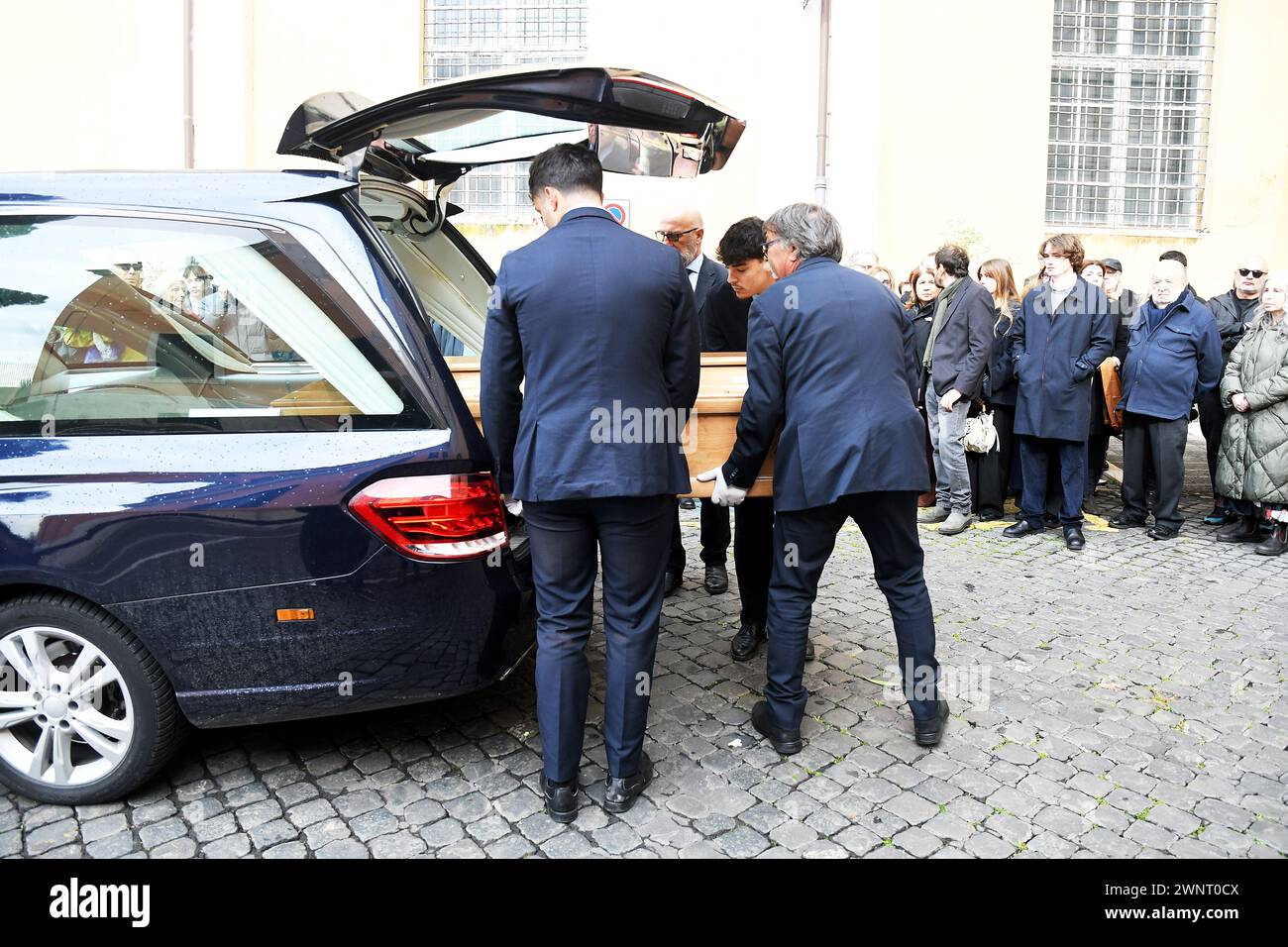 Rome, Italy. 04th Mar, 2024. Rome, funeral of Paolo Tavani In the photo ...