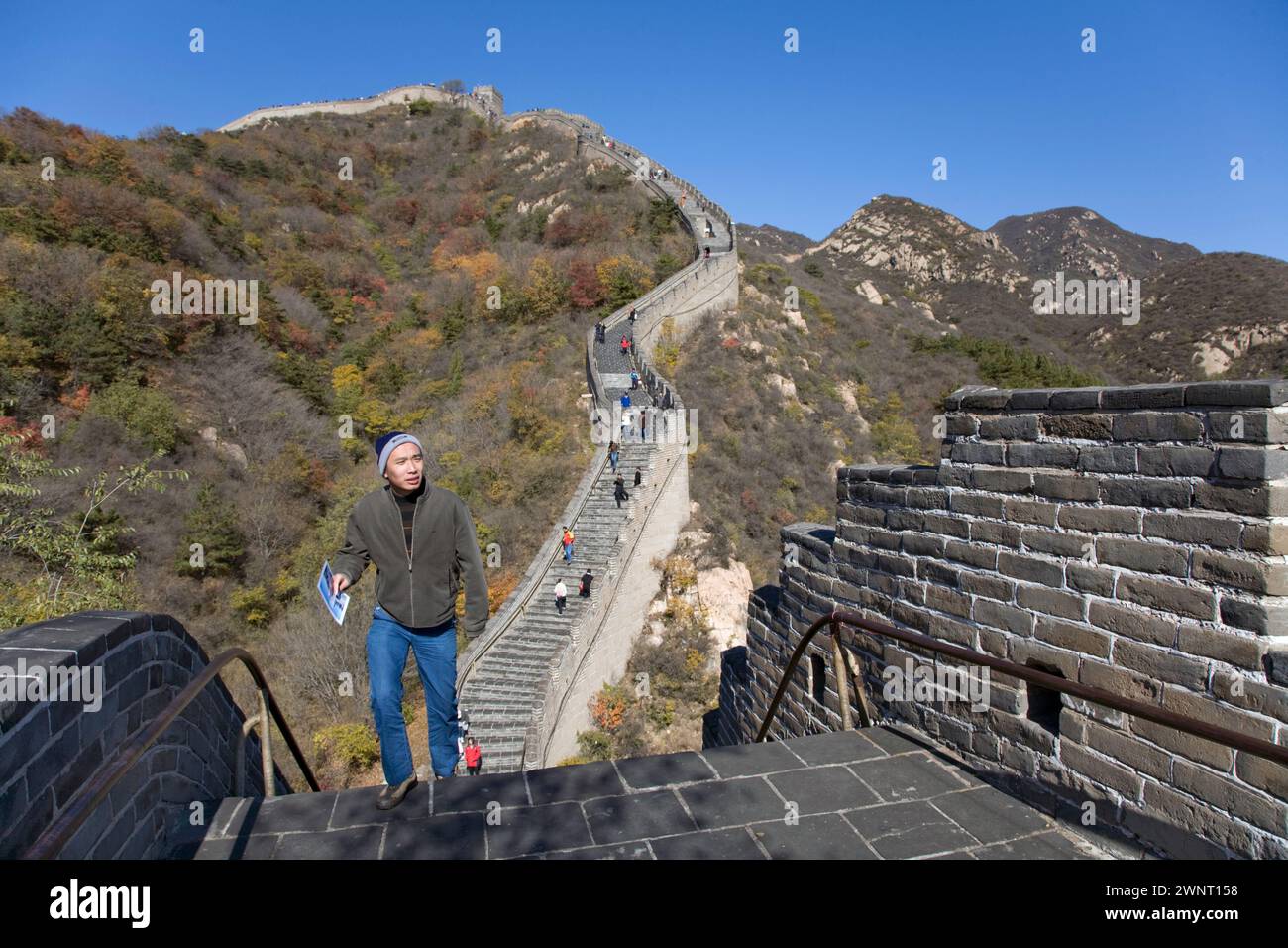 The Great Wall at Badaling in Beijing, China Stock Photo - Alamy