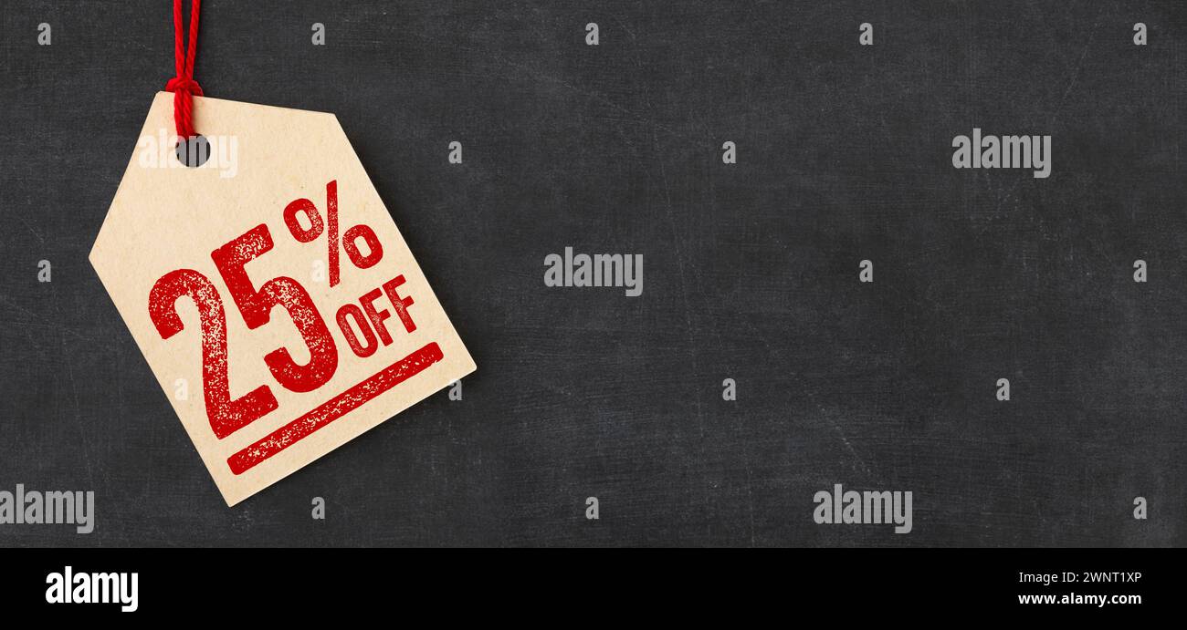 25 percent hi-res stock photography and images - Alamy