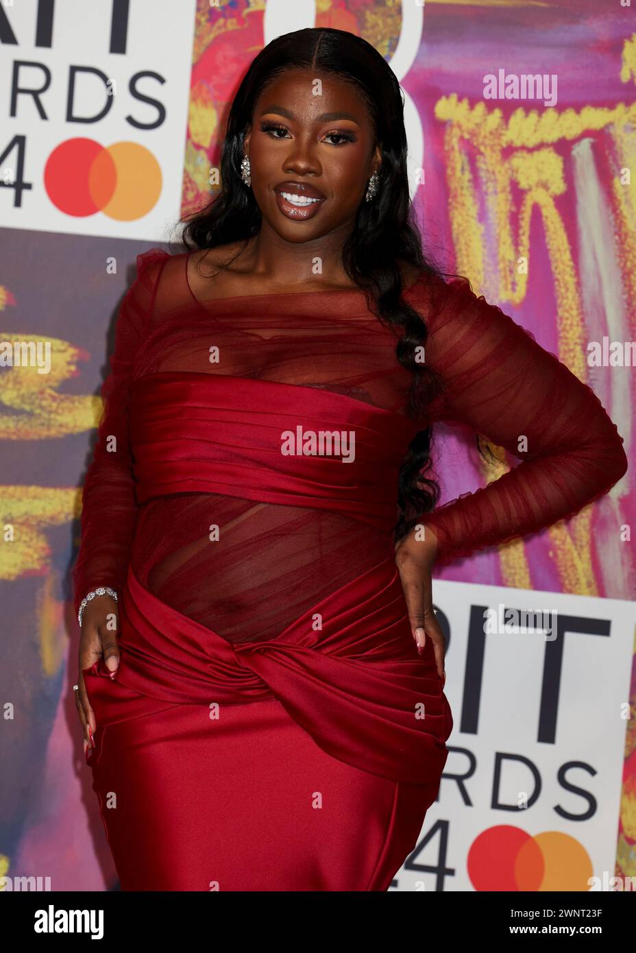 London, UK. 02nd Mar, 2024. Madame Joyce attends the BRIT Awards 2024 ...