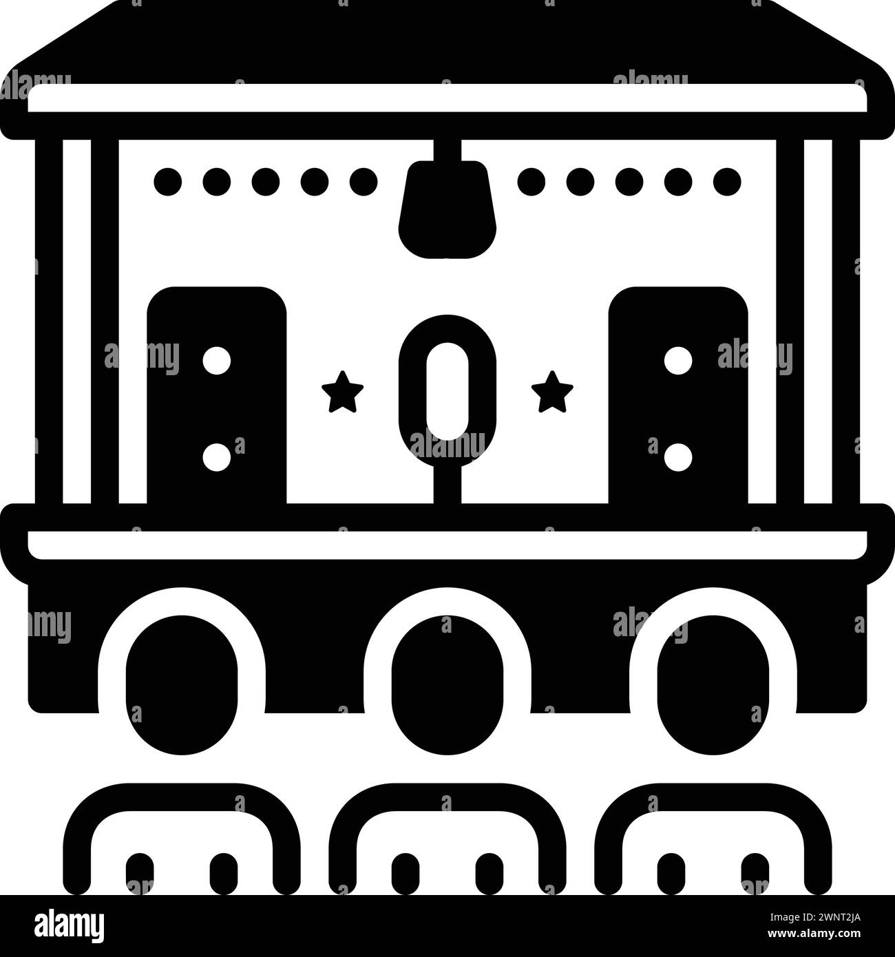 Pageant show Stock Vector Images - Alamy