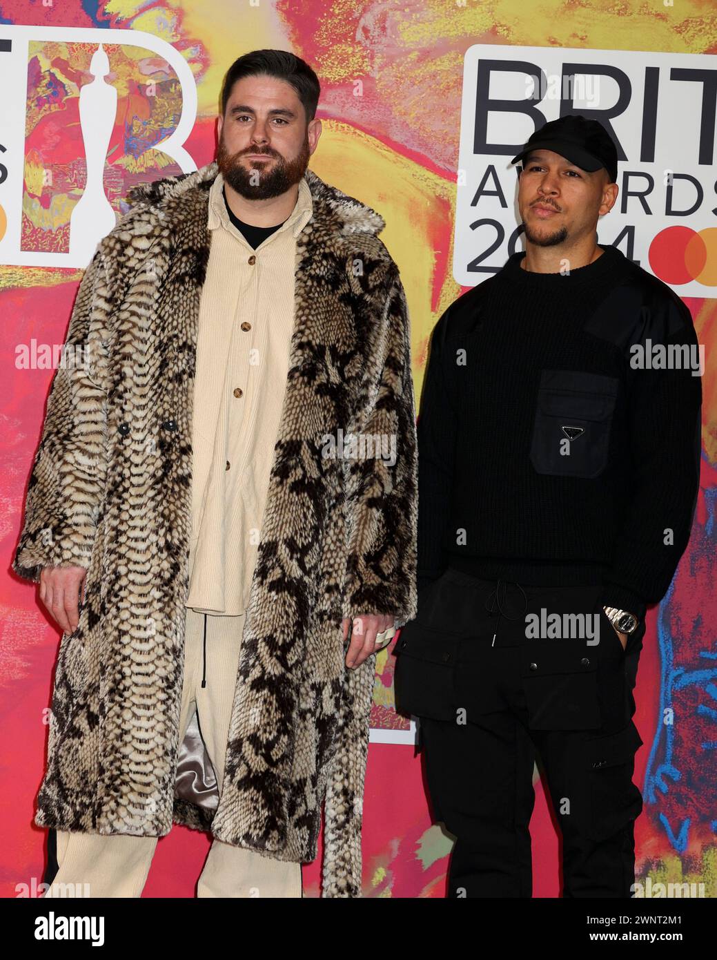 London, UK. 02nd Mar, 2024. Piers Aggett and Kesi Dryden of Rudimental ...