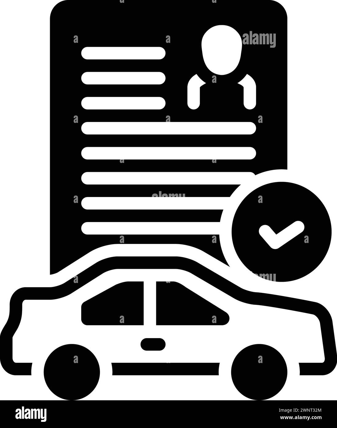 Icon for permits,allow Stock Vector Image & Art - Alamy