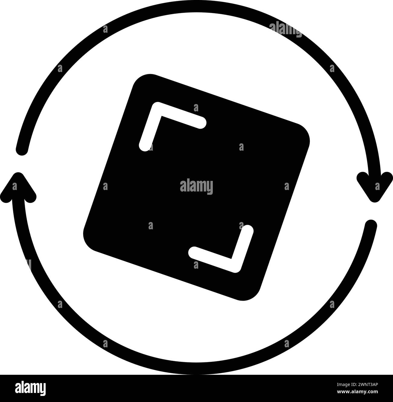 Icon for rotation,revolving Stock Vector Image & Art - Alamy