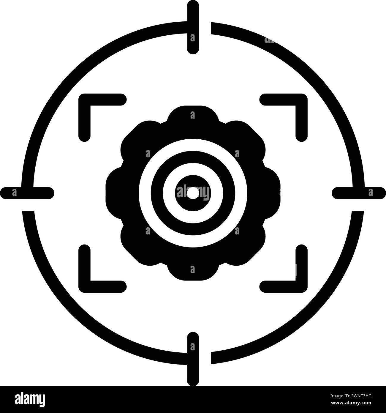 Icon for scope,target Stock Vector Image & Art - Alamy