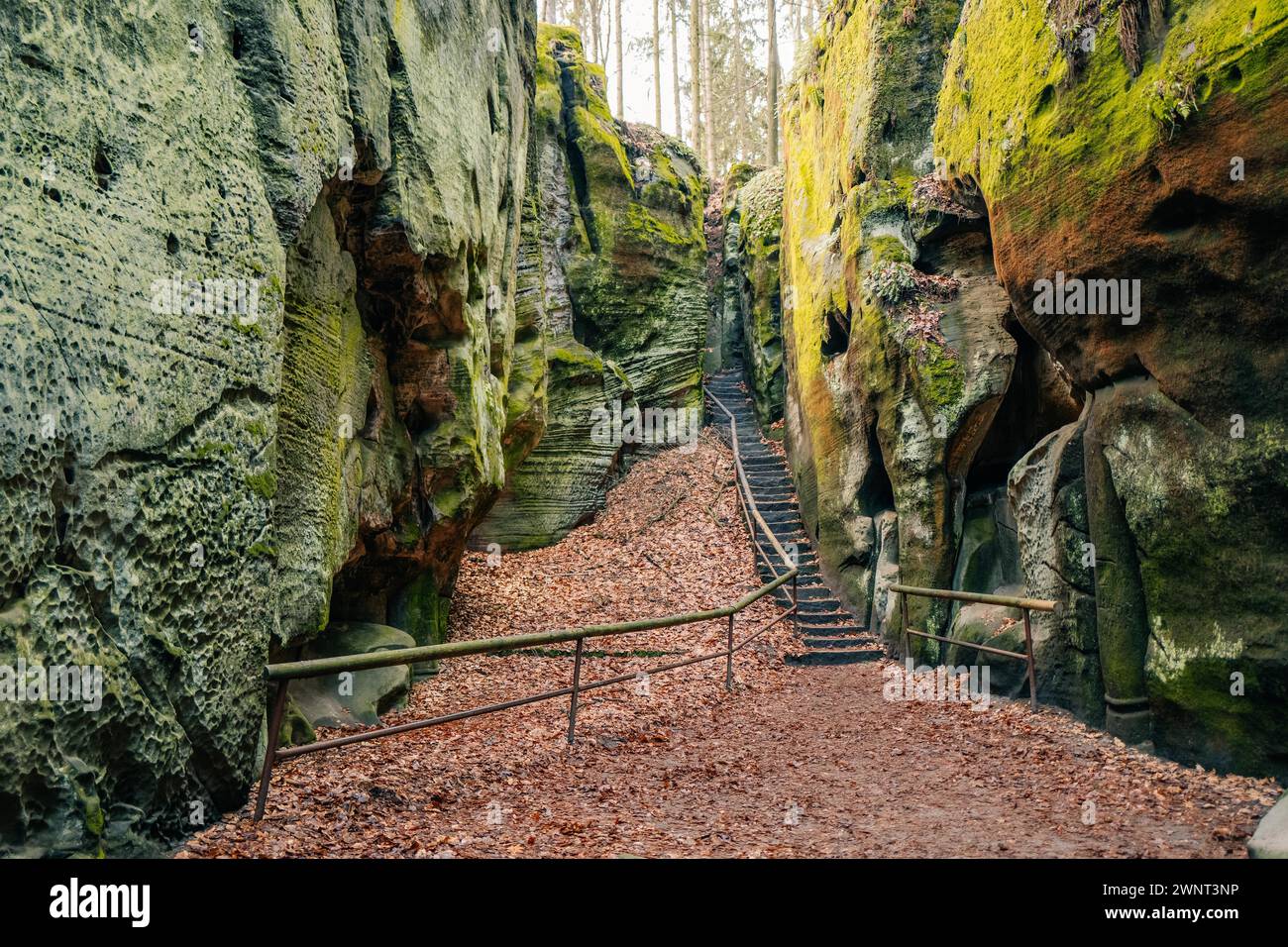 Beautiful old stone staircase hi-res stock photography and images - Alamy