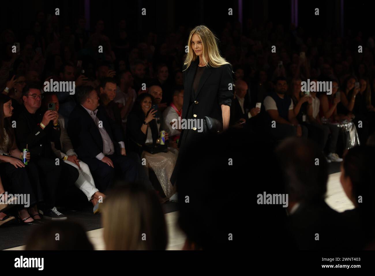 Melbourne, Australia. 04th Mar, 2024. Elle Macpherson walks the runway ...