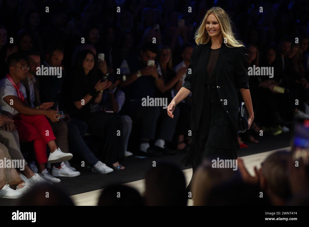 Melbourne, Australia. 04th Mar, 2024. Elle Macpherson walks the runway ...
