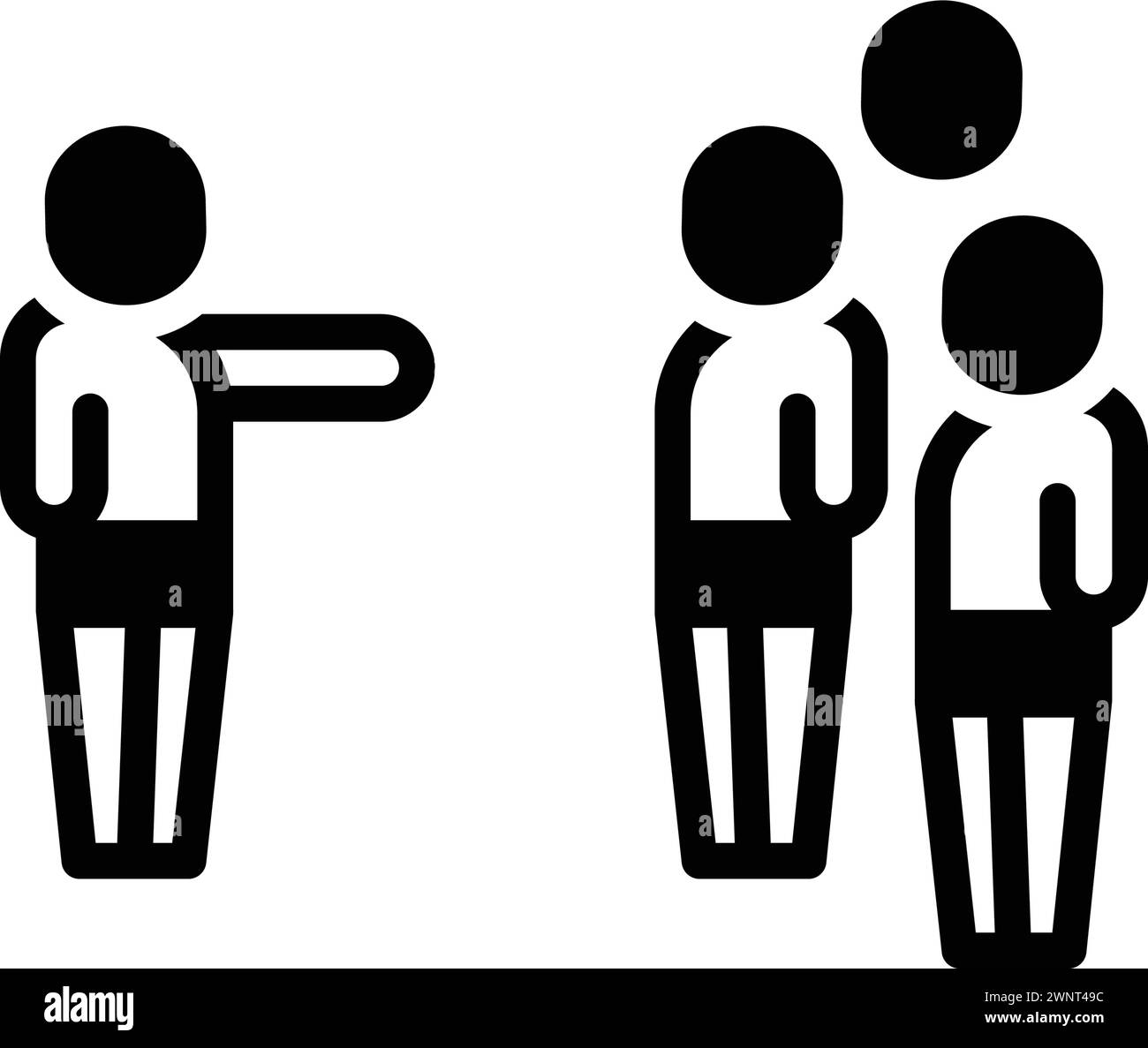 Icon for someone,indicate Stock Vector Image & Art - Alamy