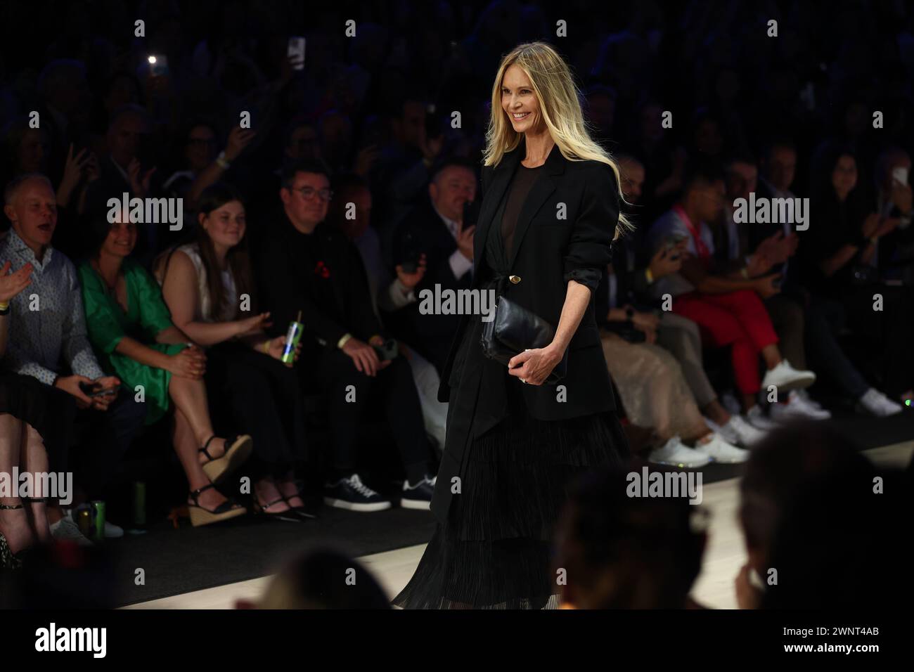 Melbourne, Australia. 04th Mar, 2024. Elle Macpherson walks the runway ...