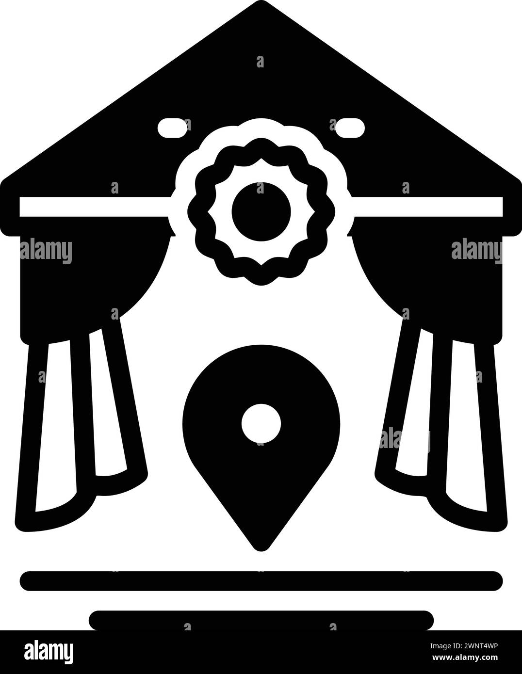 Venues vector vectors hi-res stock photography and images - Alamy