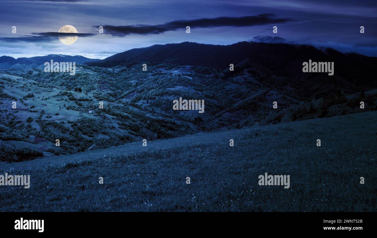 Night rural scenery hi-res stock photography and images - Alamy