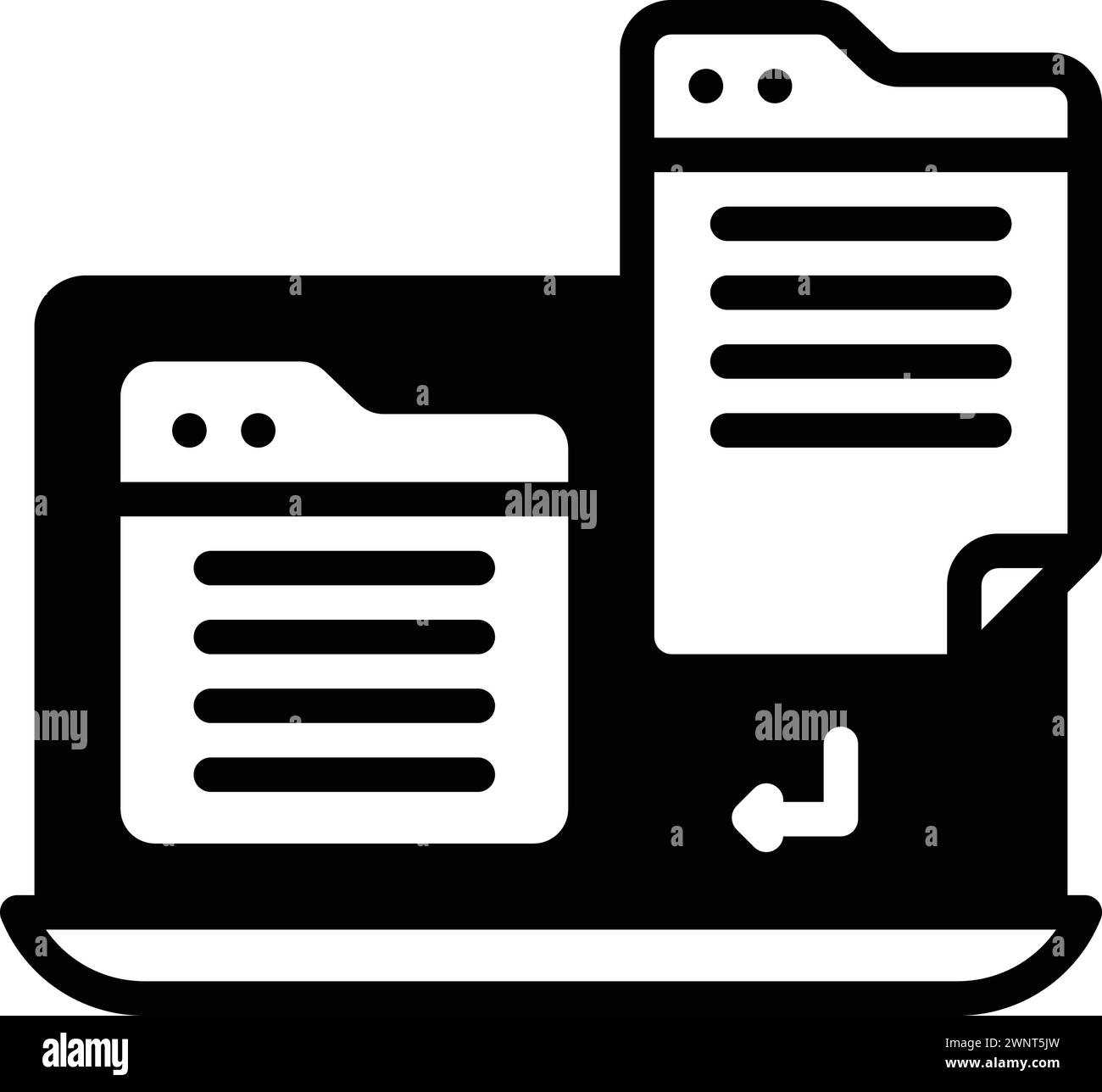 Icon for reference,context Stock Vector Image & Art - Alamy
