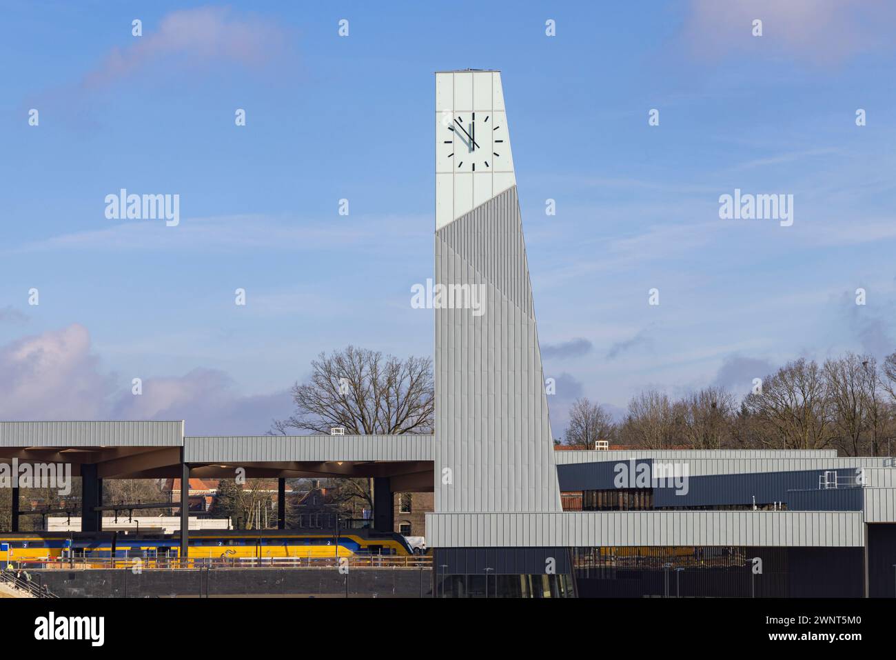 Ede, The Netherlands - March 1, 2024: New Ede-Wageningen Central ...