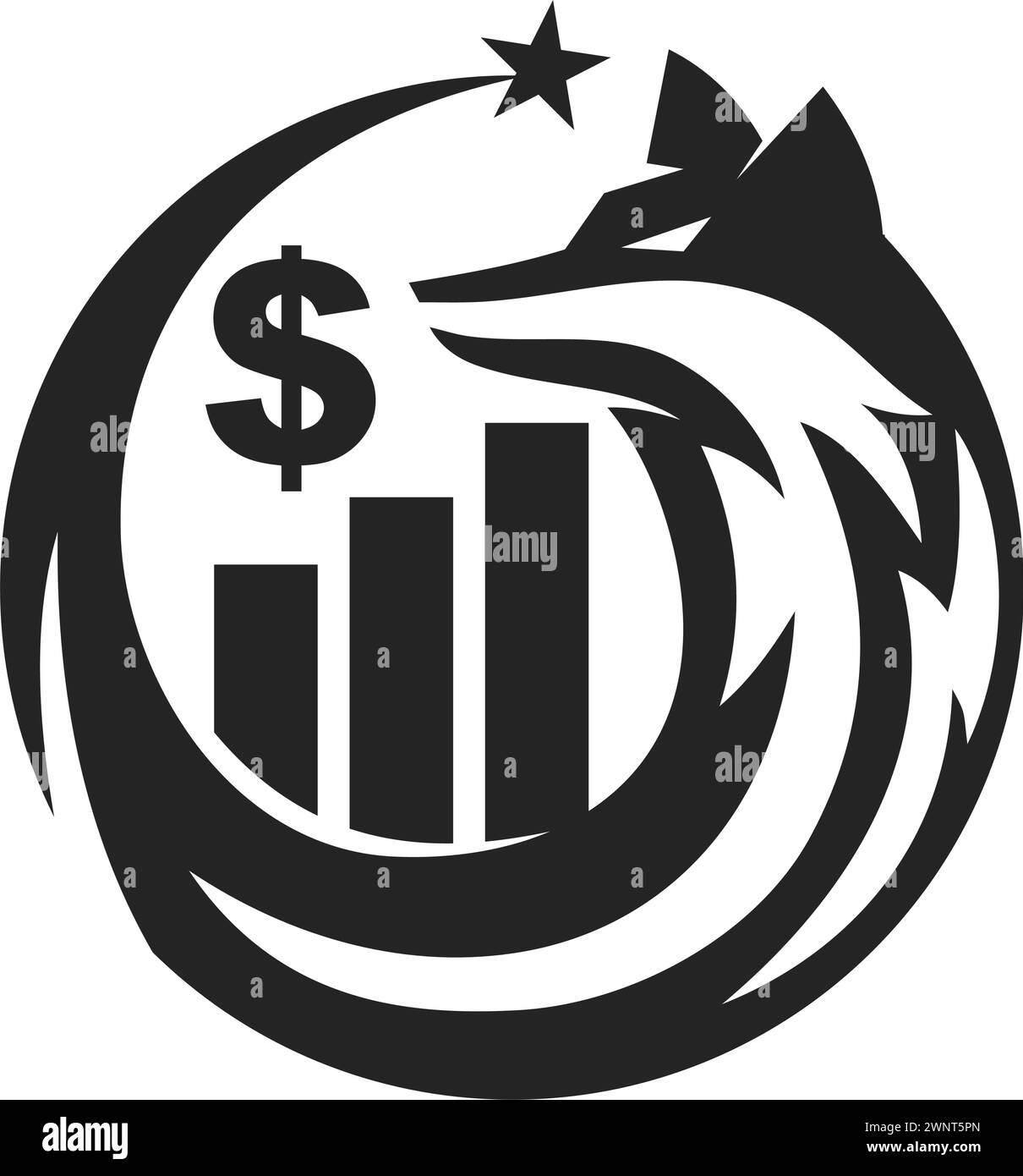 Fox Logo template Isolated. Brand Identity. Abstract Vector graphic ...