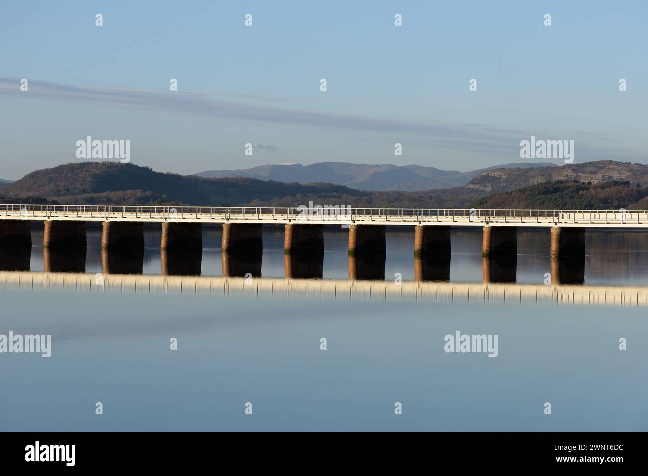 Arnside Railway Viaduct with Whitbarrow in the background Arnside ...