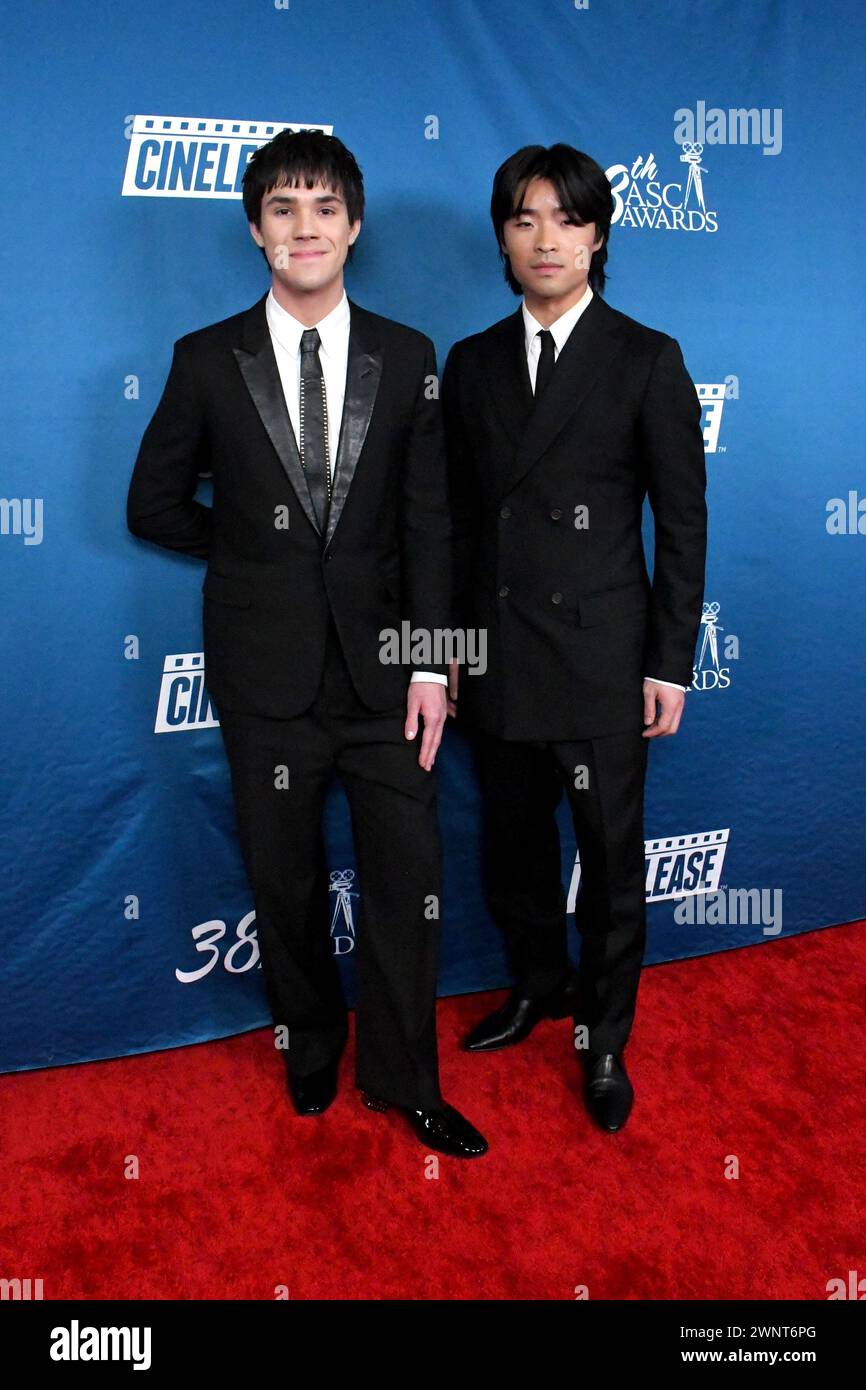 Beverly Hills, California, USA 3rd March 2024 Actor Ian Ousley and ...