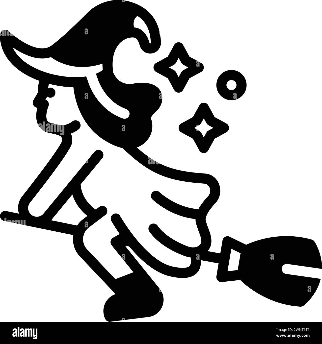 Hag icon Stock Vector Images - Alamy