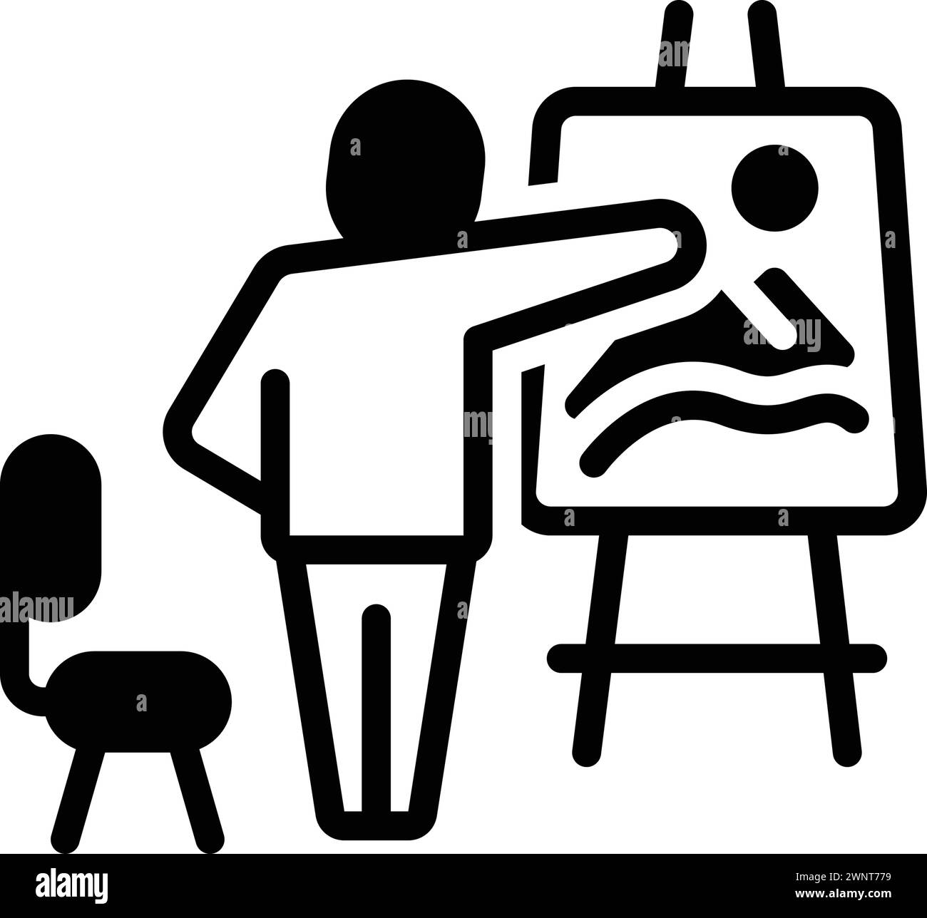 Icon for artists,artiste Stock Vector Image & Art - Alamy