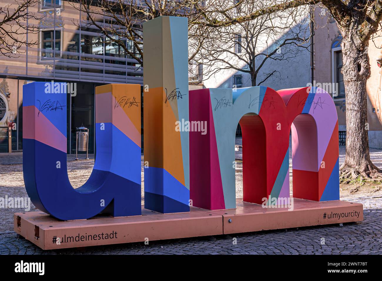 Colorful ulm sign hi-res stock photography and images - Alamy