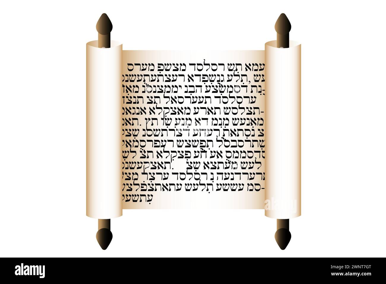 Hebrew manuscript Cut Out Stock Images & Pictures - Alamy