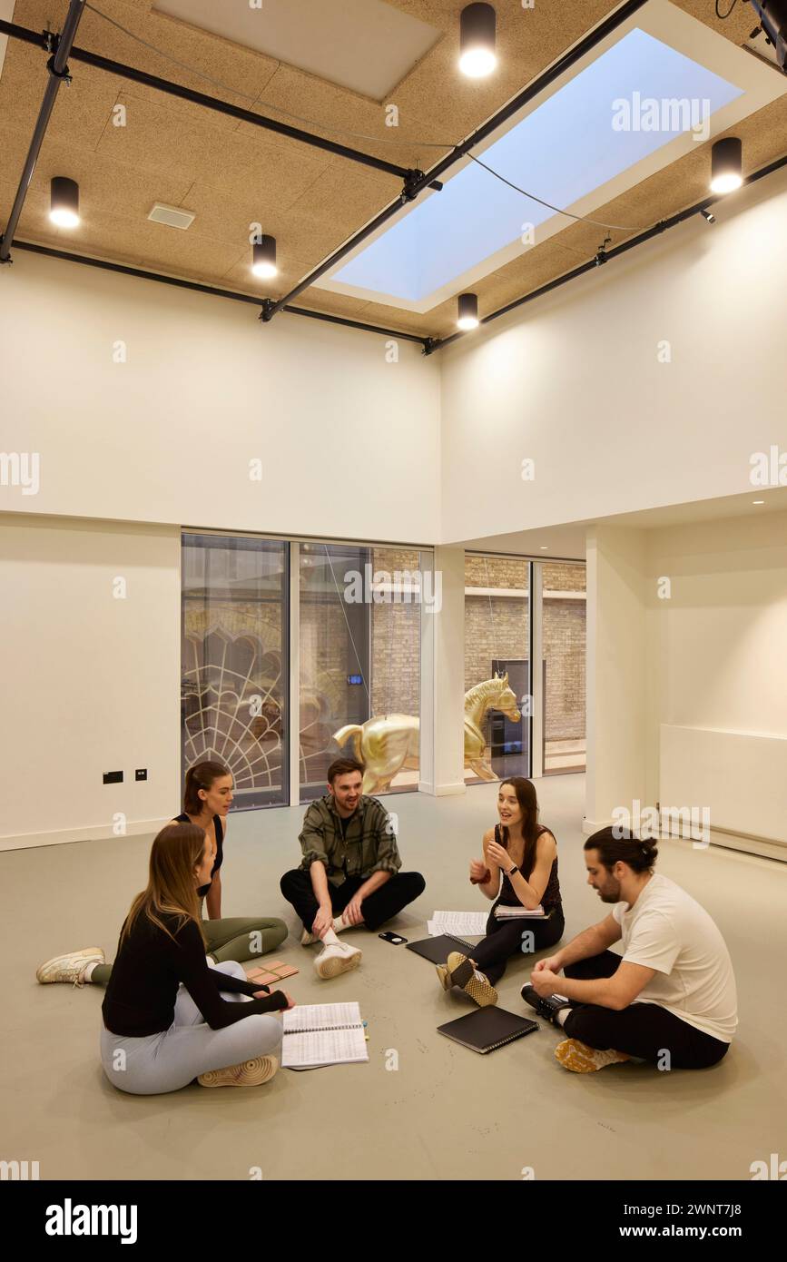 Interior shot of Studio space. Brighton Corn Exchange and Studio ...