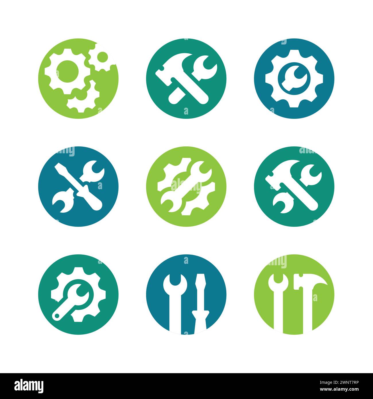 Repair tools icons set Stock Vector Images - Alamy