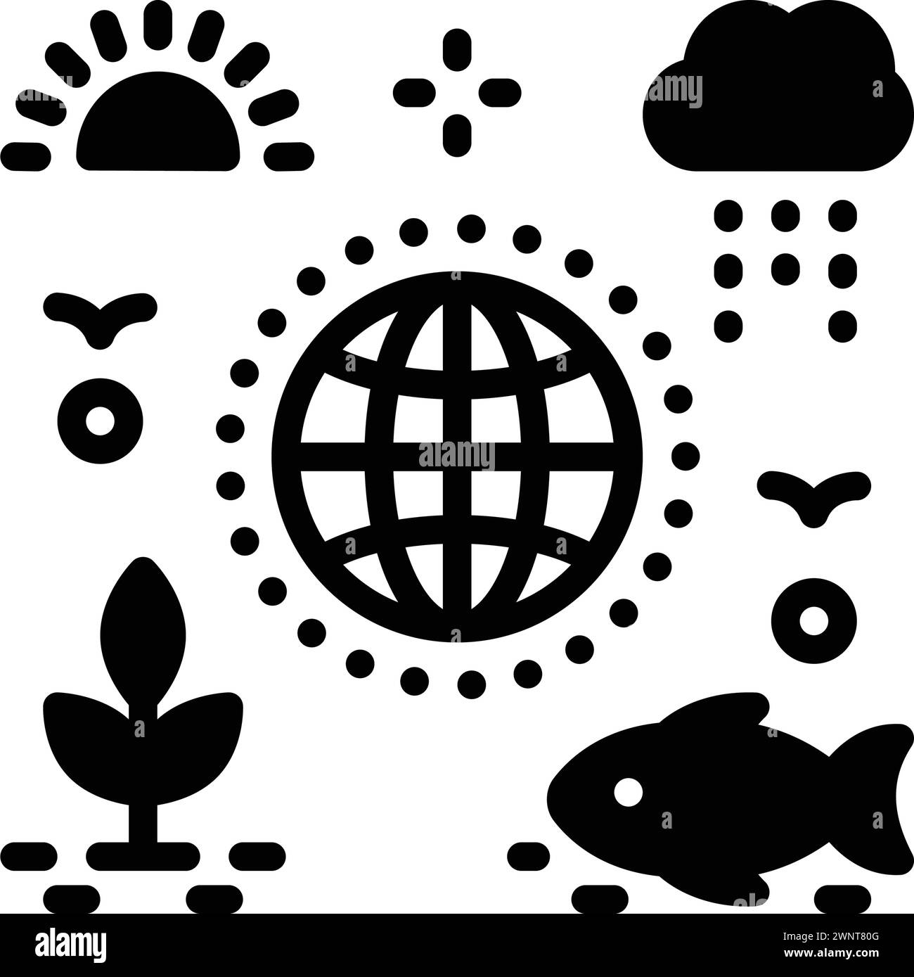 Icon for habitat,natural Stock Vector Image & Art - Alamy