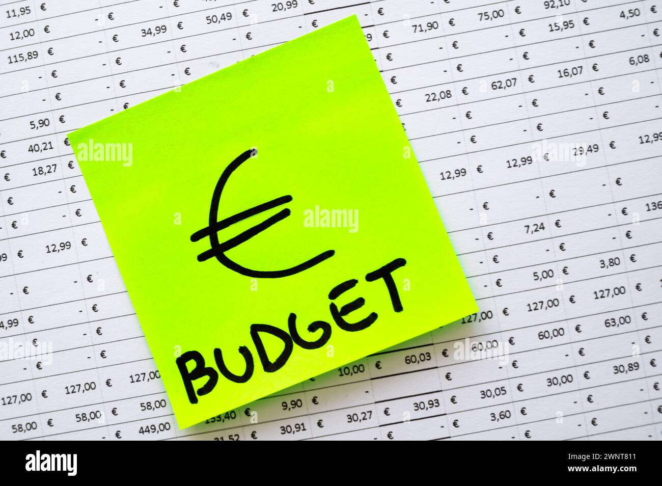 Budget expenses hi-res stock photography and images - Alamy