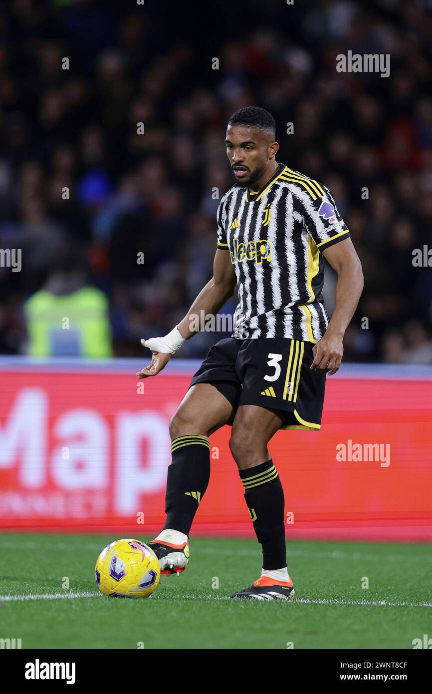 Juventus' Brazilian defender Bremer controls the ball during the Serie ...