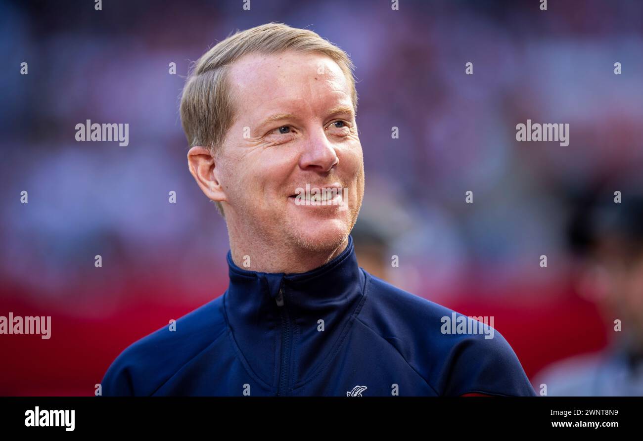 Cologne Germany. 03rd Mar 2024. Trainer Timo Schultz (Köln) 1. FC Köln ...