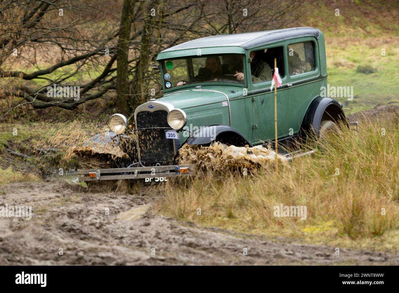 02/03/24 Christopher Crook drives a 3285cc 1930 FORD MODEL A ...