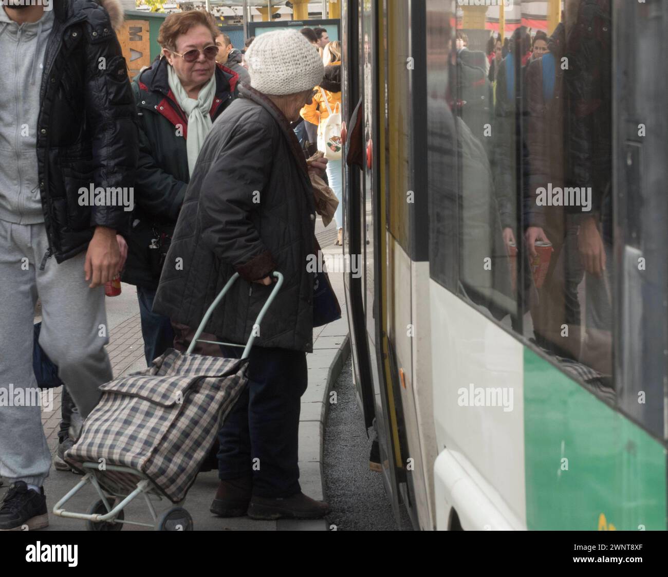 a passenger in the bus in public transport and mobility a passenger in ...