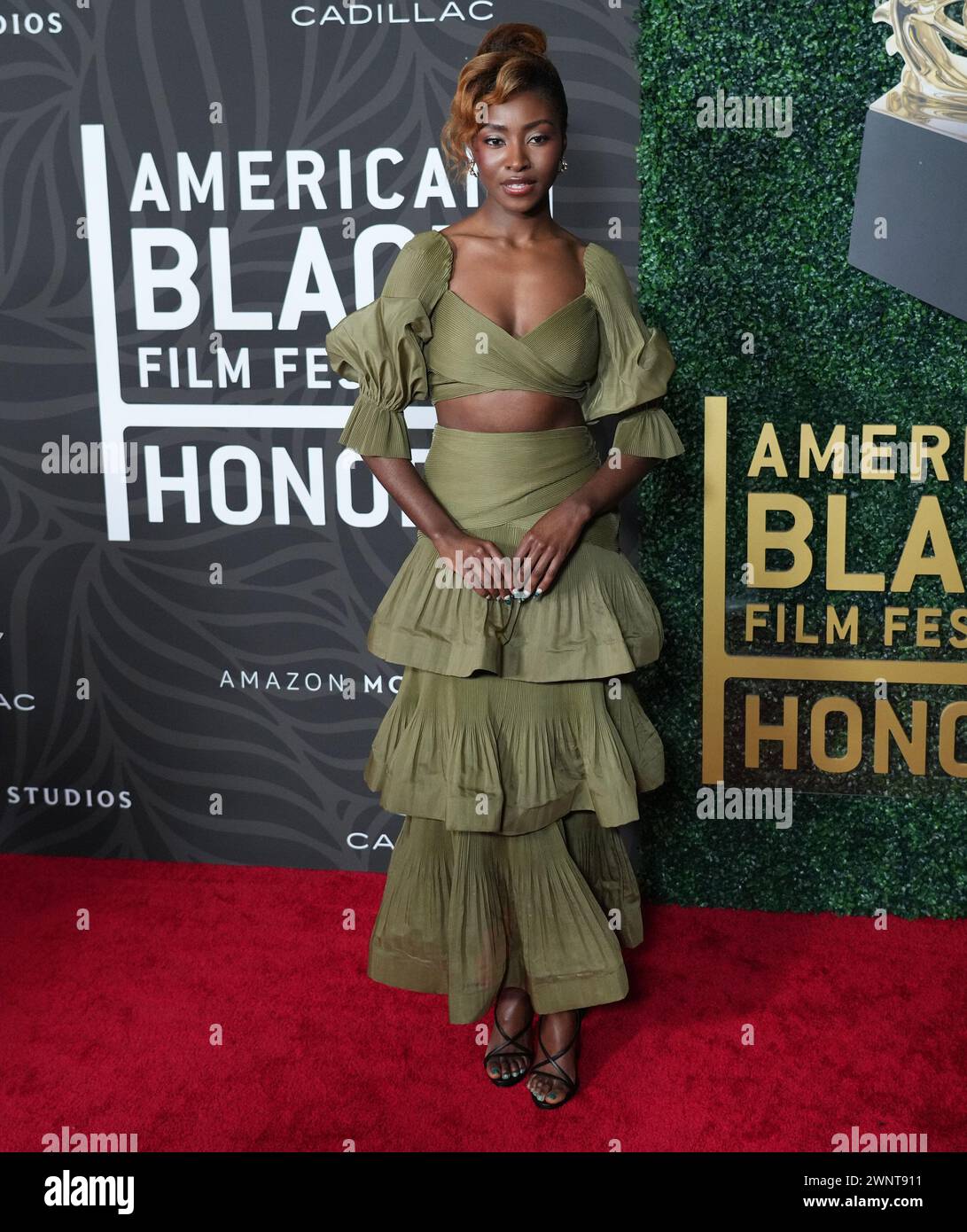Los Angeles, USA. 03rd Mar, 2024. Jayme Lawson arrives at the 6th ...