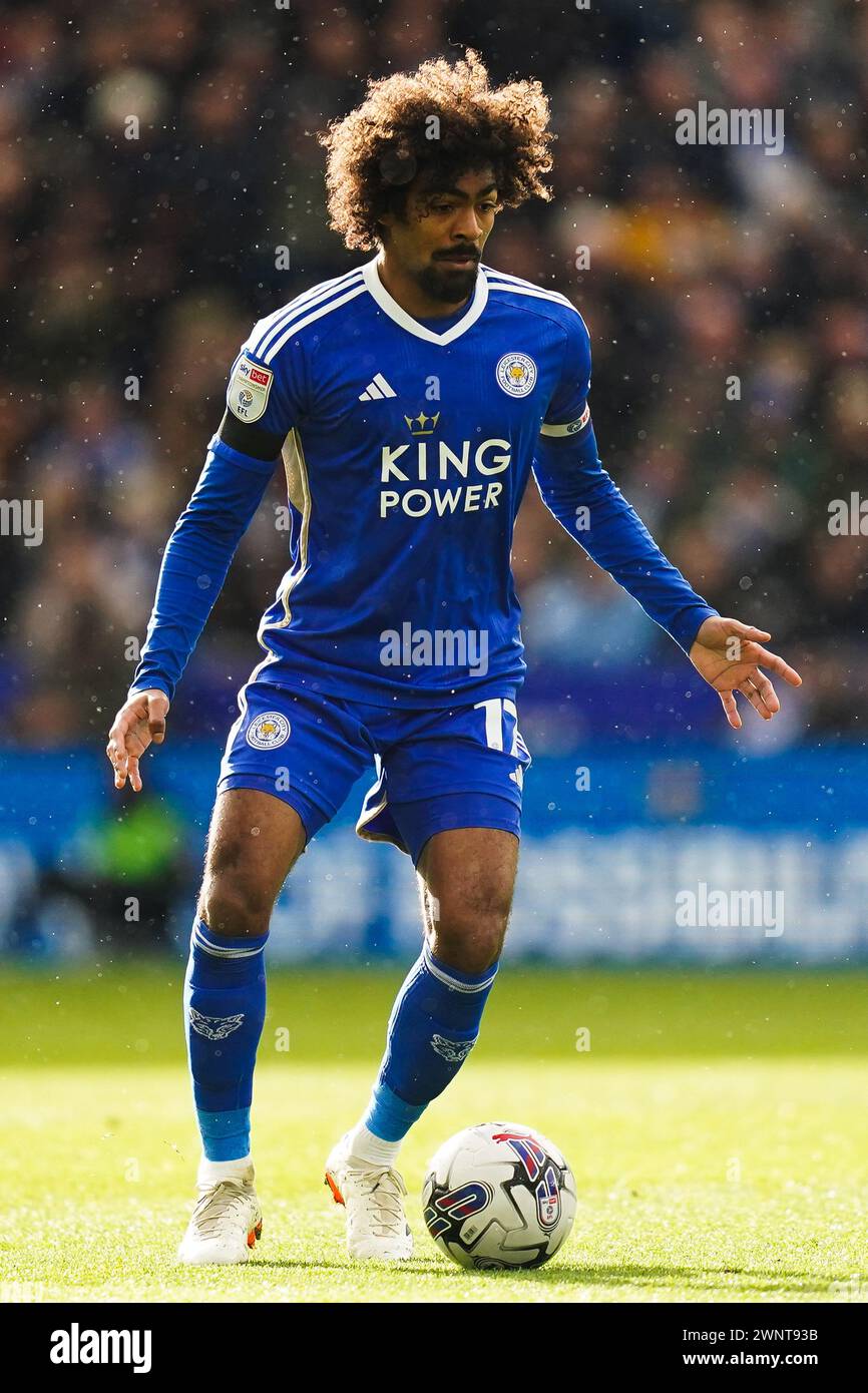 Leicester City's Hamza Choudhury during the Sky Bet Championship match ...