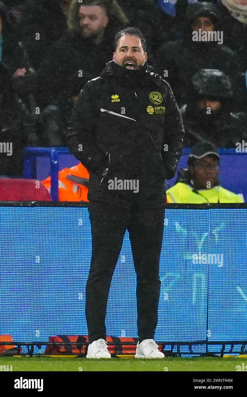 Queens Park Rangers manager Marti Cifuentes during the Sky Bet ...