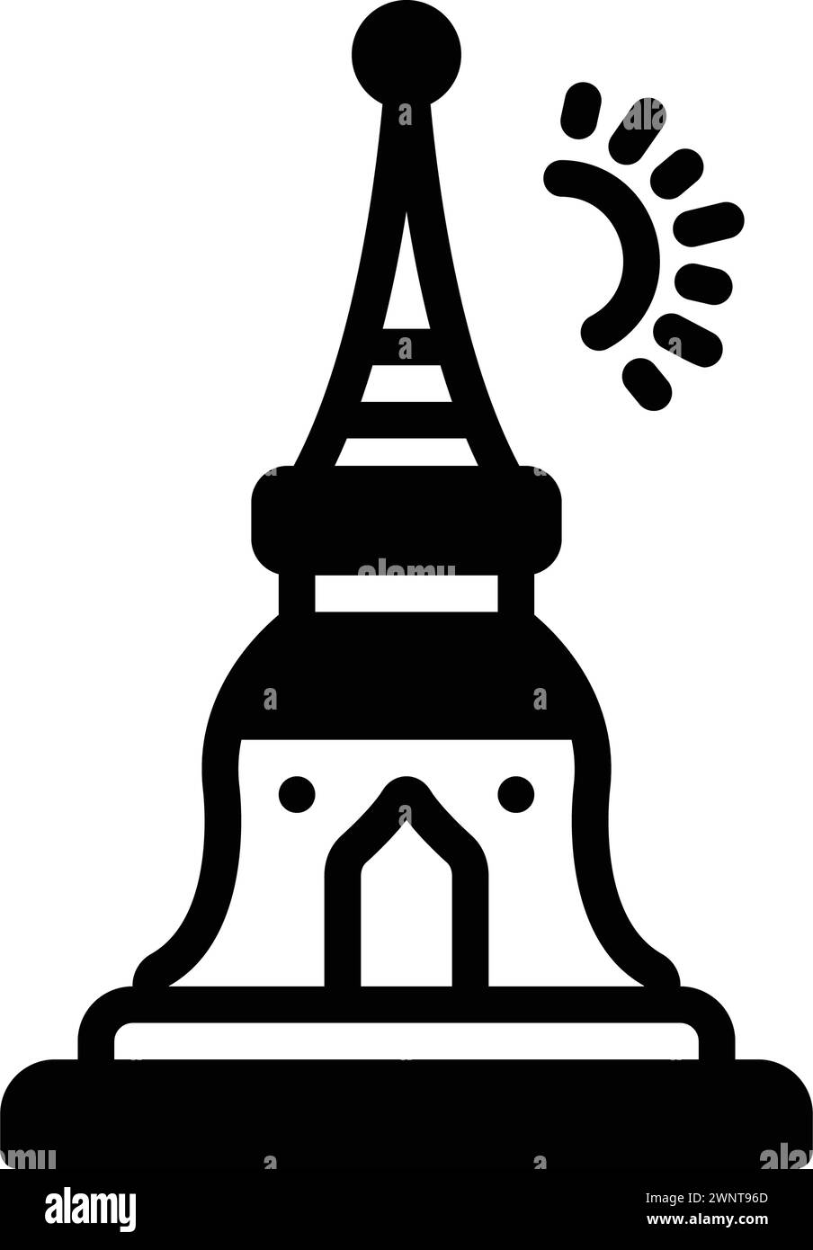 Asian religious icon Black and White Stock Photos & Images - Alamy