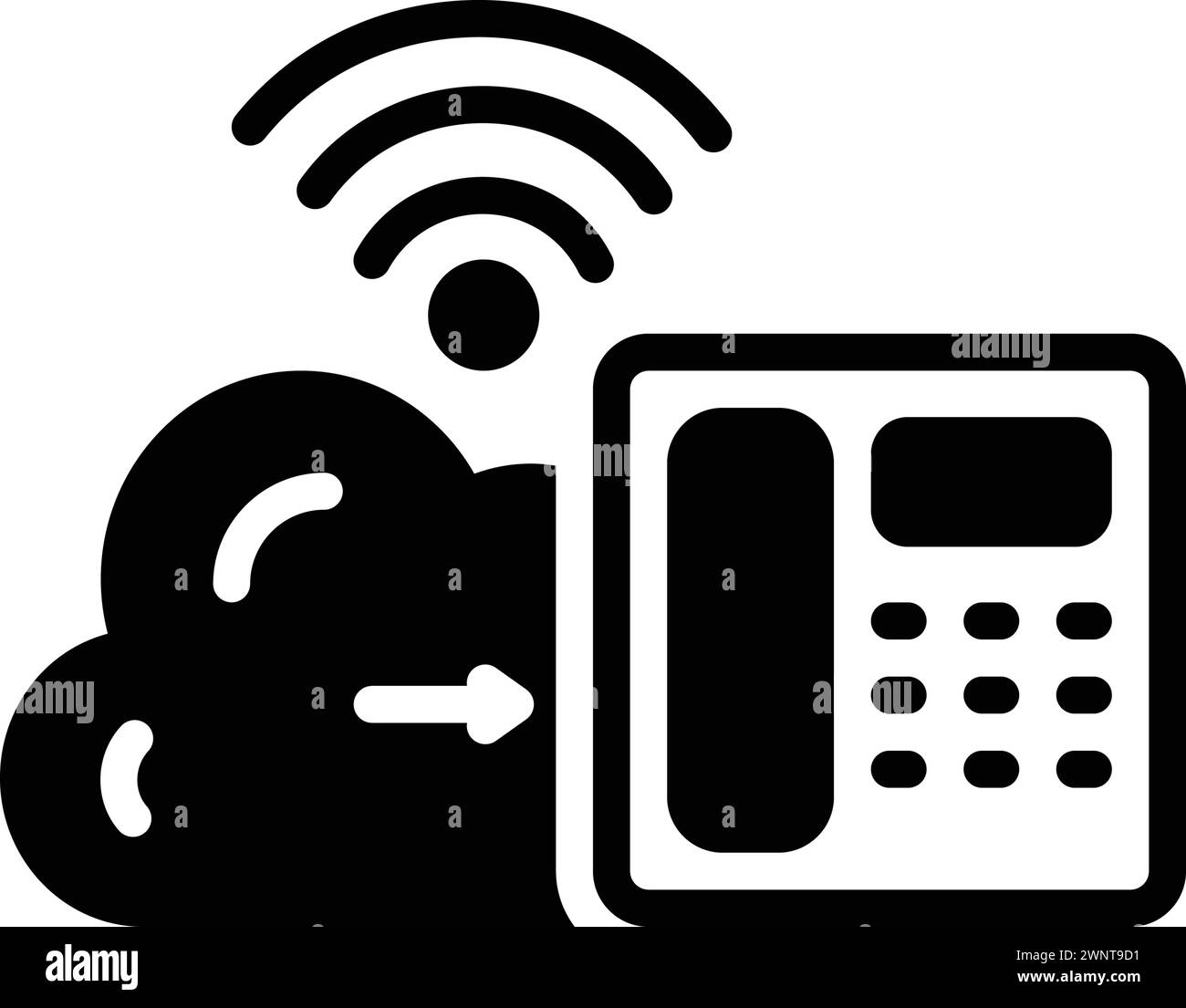 Icon for telephony,transmission Stock Vector Image & Art - Alamy
